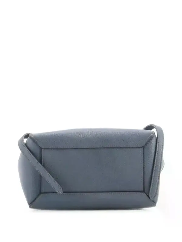 Celine Belt Bag Textured Leather Nano Shoulder Bag