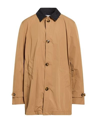 Woolrich Overcoat & Trench Coat Camel Size Textile Fibers