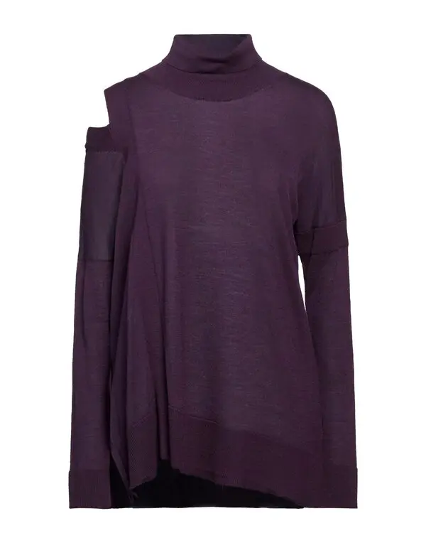 MANILA GRACE Turtleneck Dark Size Acrylic, Wool, Viscose