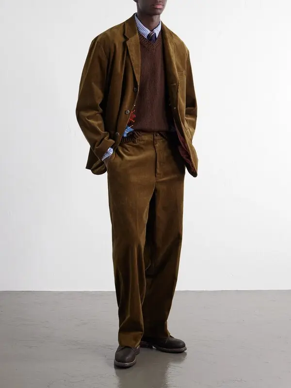 Visvim Burnstone Cotton-corduroy Blazer