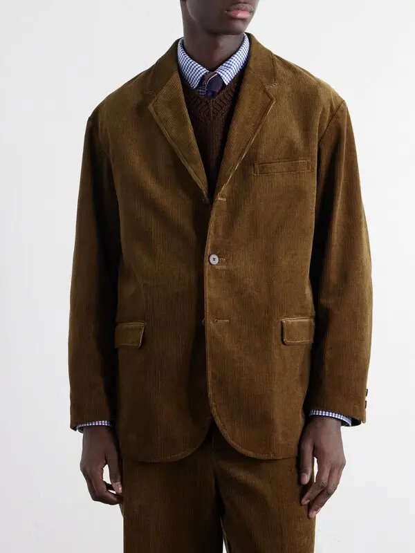 Visvim Burnstone Cotton-corduroy Blazer