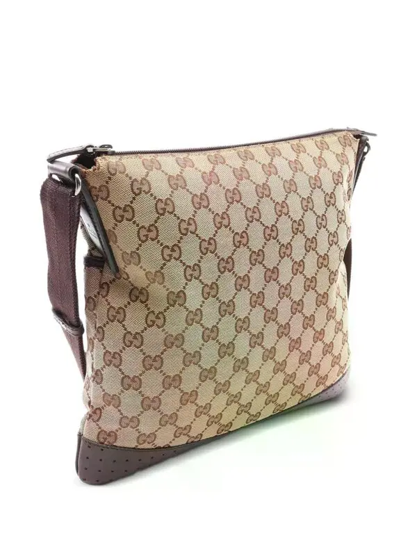 Gucci 2000s Gg Canvas Shoulder Bag