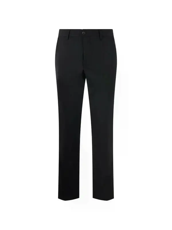 SLOWEAR Logo-patch Straight-leg Trousers