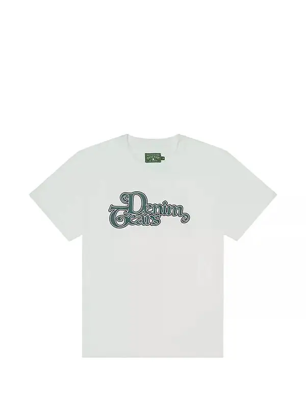 DENIM TEARS Swirl Logo-print T-shirt