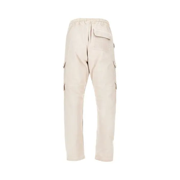MAUNA KEA Canva And Corduroy Cargo Pant - Beige