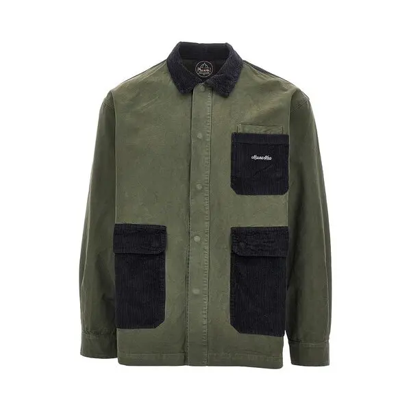 MAUNA KEA Canva And Corduroy Aharienne Jacket