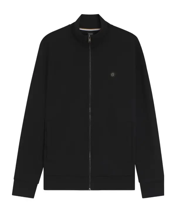 Hugo Boss Logo Patch Zip-up Jacket