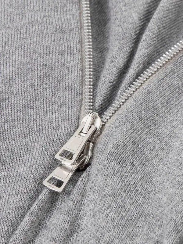 Y/project Hooded Zip-detailed Merino Wool Maxi Dress