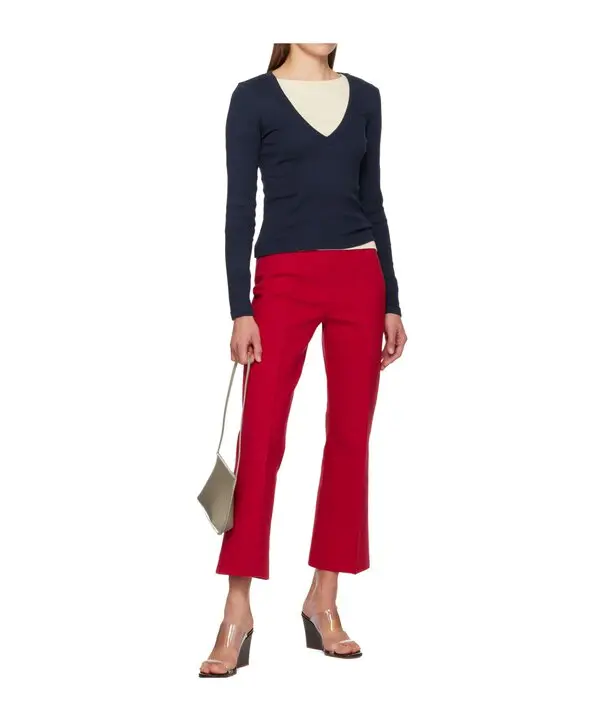 FLORE FLORE Dewi Long-sleeve T-shirt - Navy Blue
