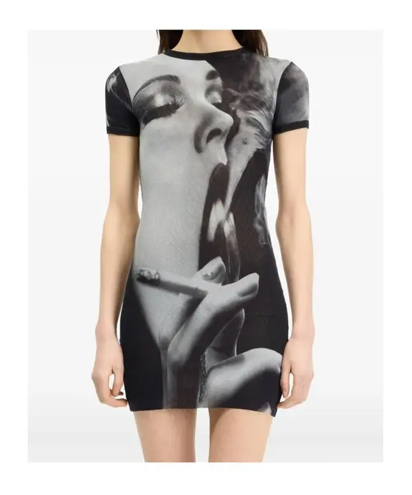 JEAN PAUL GAULTIER The Smoking Dress - Black