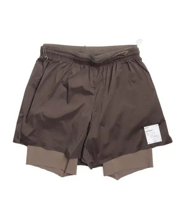 Satisfy Techsilk 8' Layered Running Shorts - Flowsand