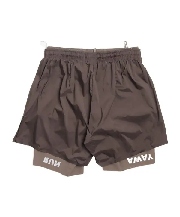 Satisfy Techsilk 8' Layered Running Shorts - Flowsand