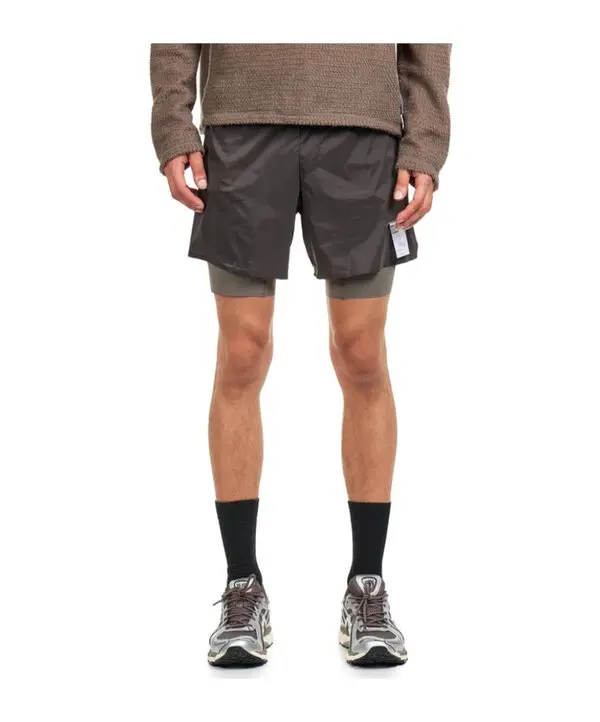 Satisfy Techsilk 8' Layered Running Shorts - Flowsand