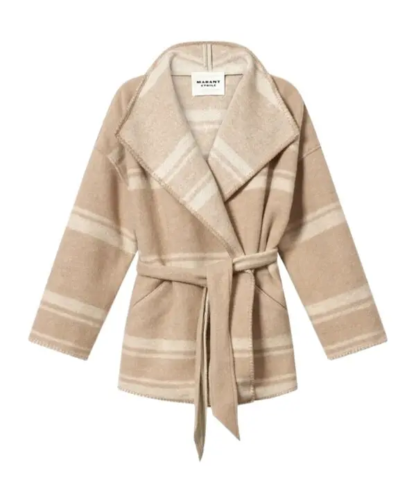 Isabel Marant Étoile Brea Coat - Sand-colored