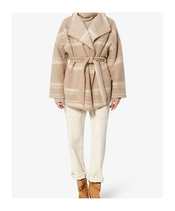 Isabel Marant Étoile Brea Coat - Sand-colored