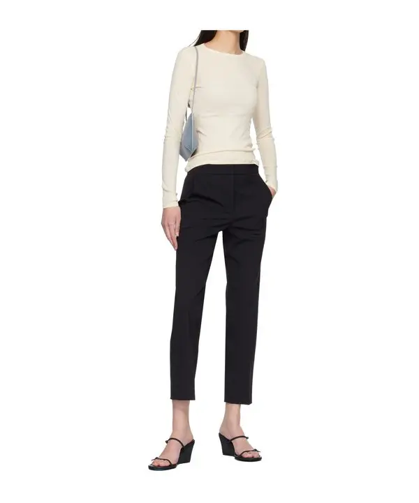 FLORE FLORE Olivia Long-sleeve T-shirt - Off White