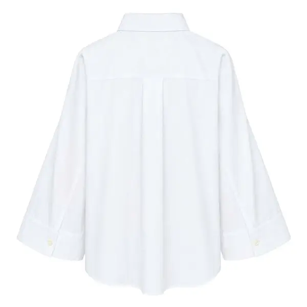 Sacai Flared-sleeve Cotton Shirt