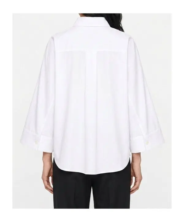 Sacai Flared-sleeve Cotton Shirt