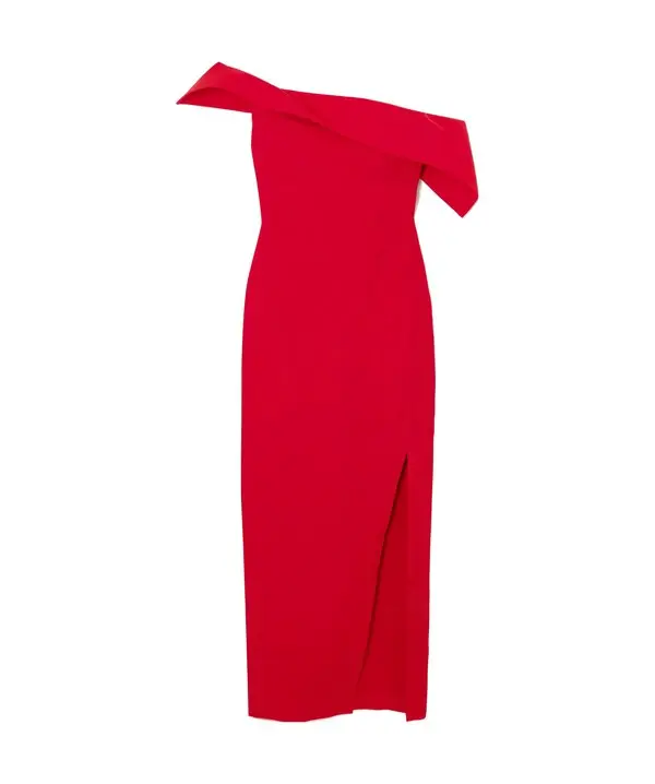 Roland Mouret One-shoulder Gown