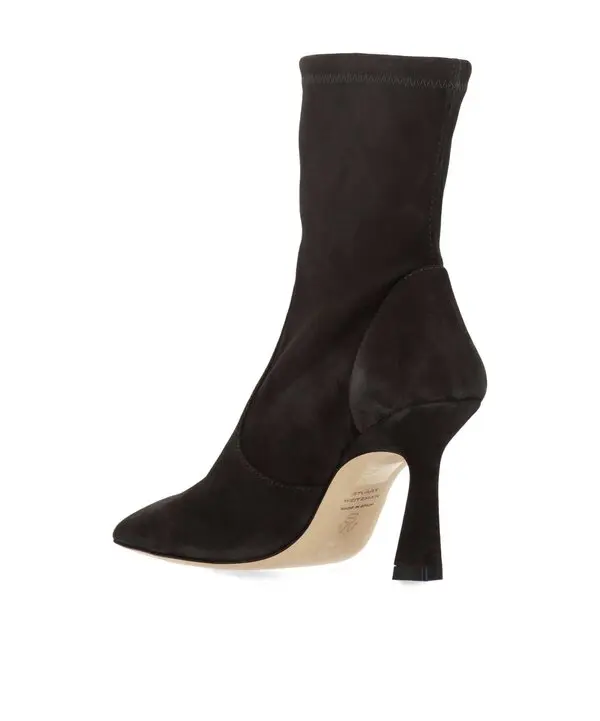 STUART WEITZMAN Pointed-toe Ankle Boots - Black