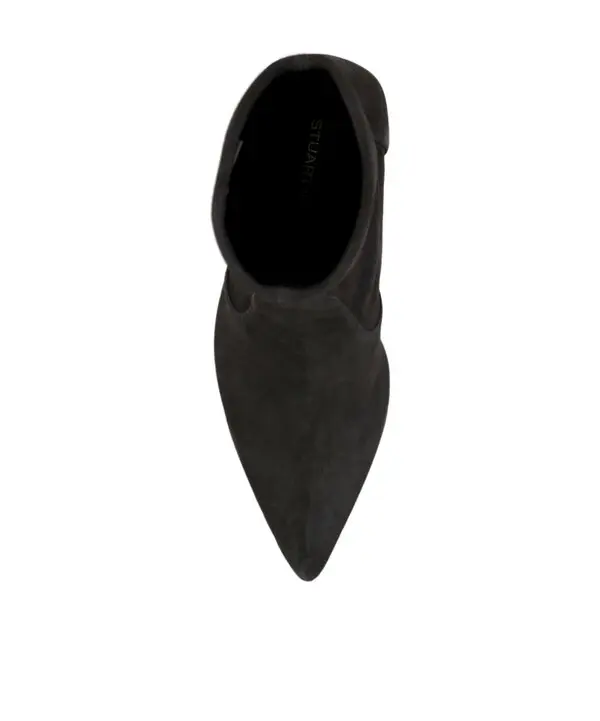 STUART WEITZMAN Pointed-toe Ankle Boots - Black