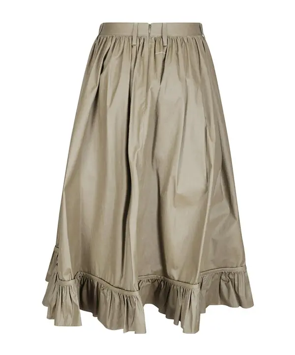 MAISON MARGIELA Elasticated Waistband Ruffled Skirt