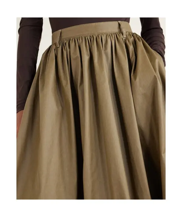 MAISON MARGIELA Elasticated Waistband Ruffled Skirt