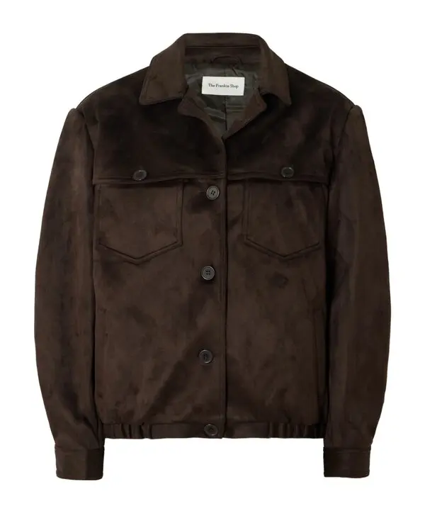 THE FRANKIE SHOP Hester Oversized Brushed Jacket