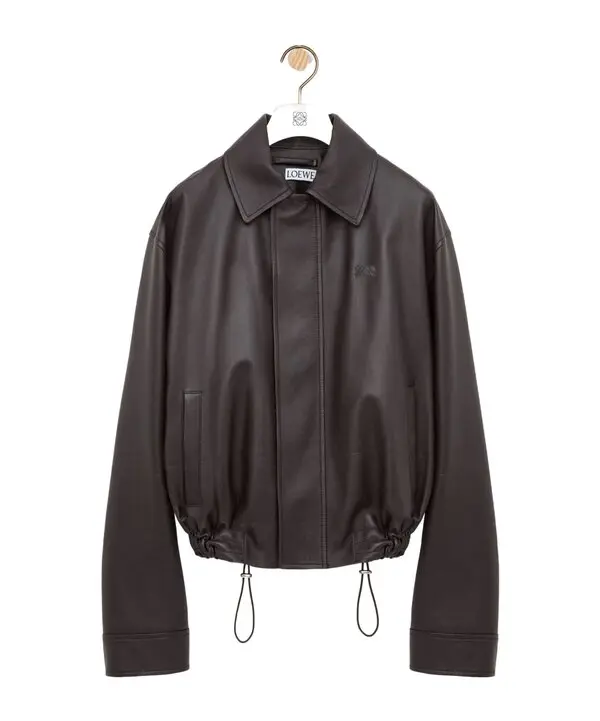 Loewe Drawstring Jacket In Nappa Lambskin
