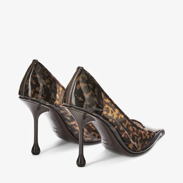 JIMMY CHOO Amber Tortoiseshell Tpu Pumps