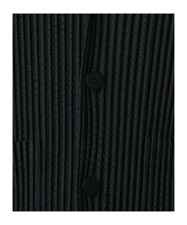 Issey Miyake Pleated Notch-lapel Jacket