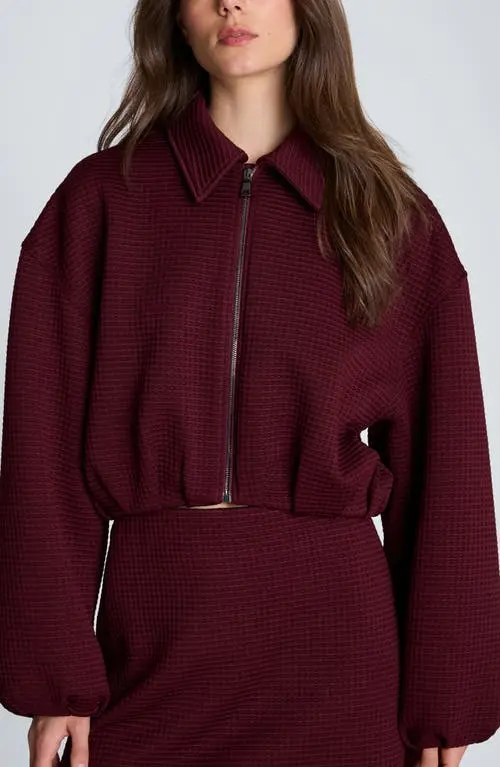 KENNETH COLE Cropped Bomber Jacket