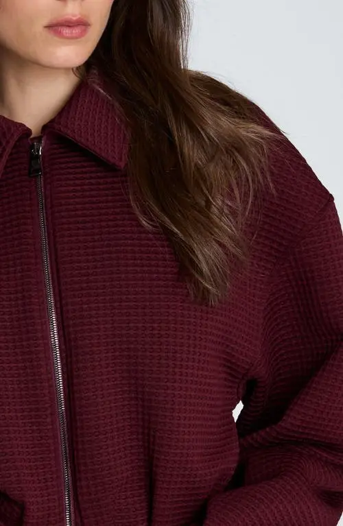 KENNETH COLE Cropped Bomber Jacket