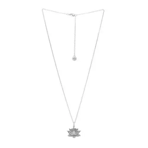 SEVEN SAINTS Awakened Lotus Necklace - White