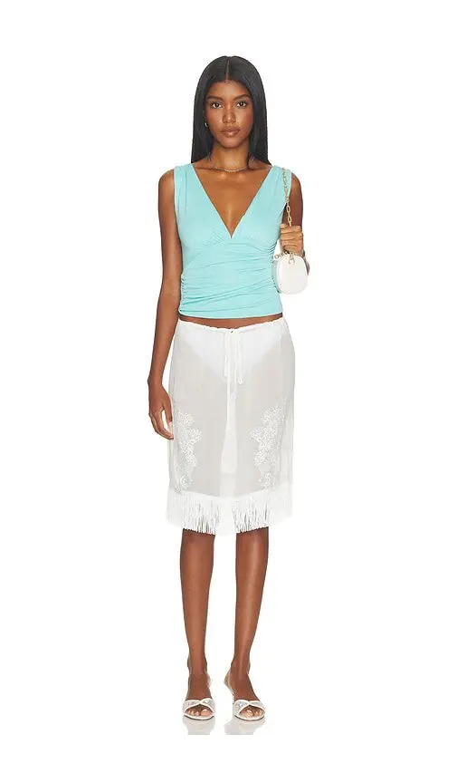 With Jéan Jane Top In Teal
