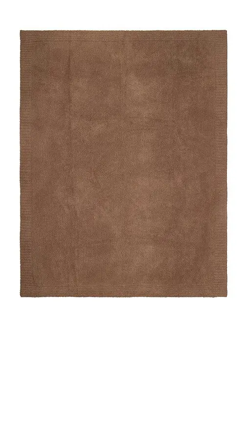 Barefoot Dreams Cozychic Throw In Brown