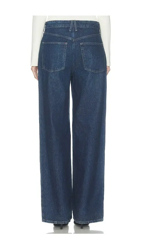 Good American Vintage Wide Jean In Denim-dark