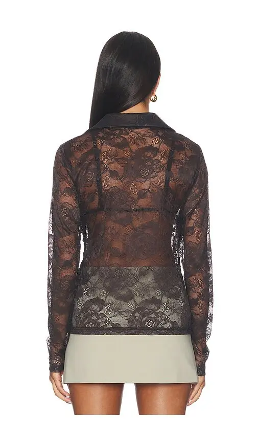 GESTUZ Leala Shirt In Brown