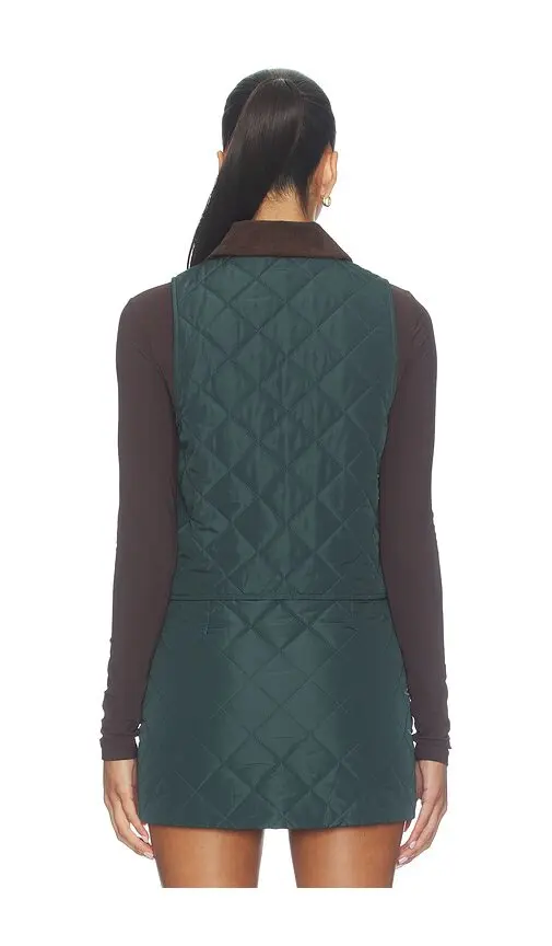 SEROYA Aida Vest In Green
