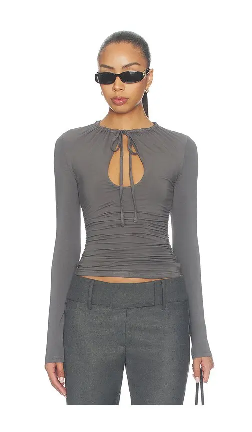 Superdown Cendra Open Front Top