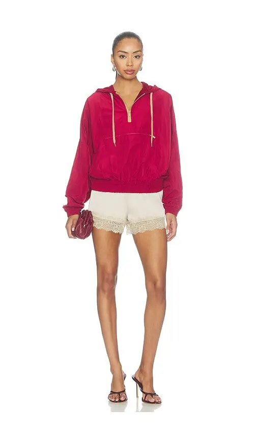 Year Of Ours Charlie Pullover In Burgundy