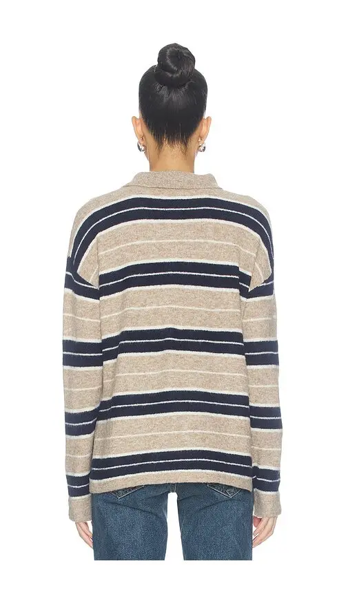 Heartloom Silas Sweater In Multi - Wheat