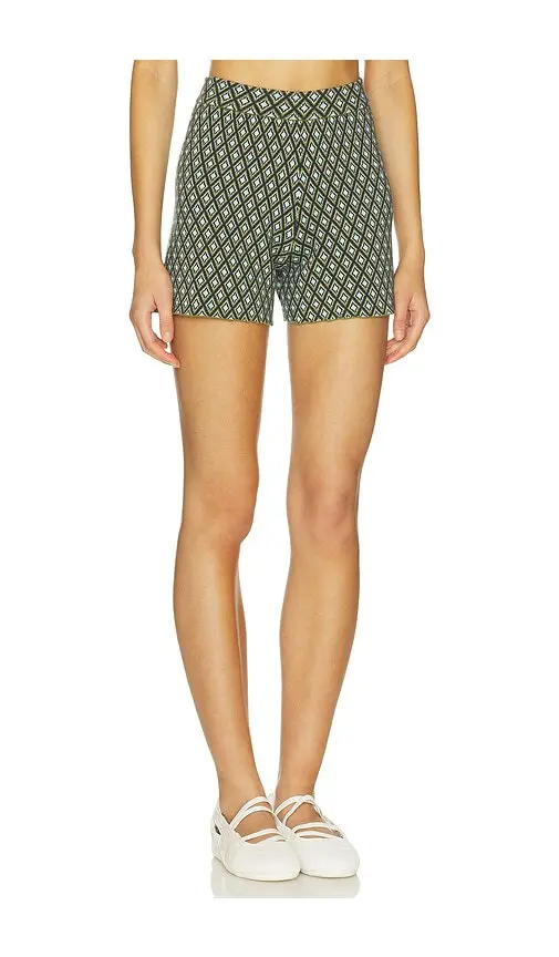 The Upside Viya Jaya Knit Short In Green