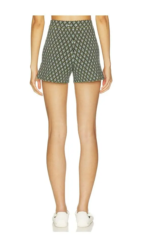 The Upside Viya Jaya Knit Short In Green