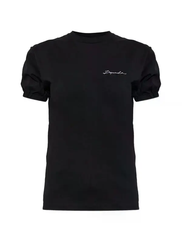 Dsquared2 Puff-sleeve T-shirt - Black