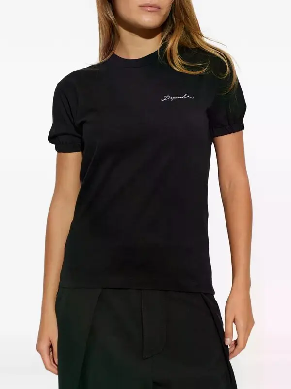 Dsquared2 Puff-sleeve T-shirt - Black