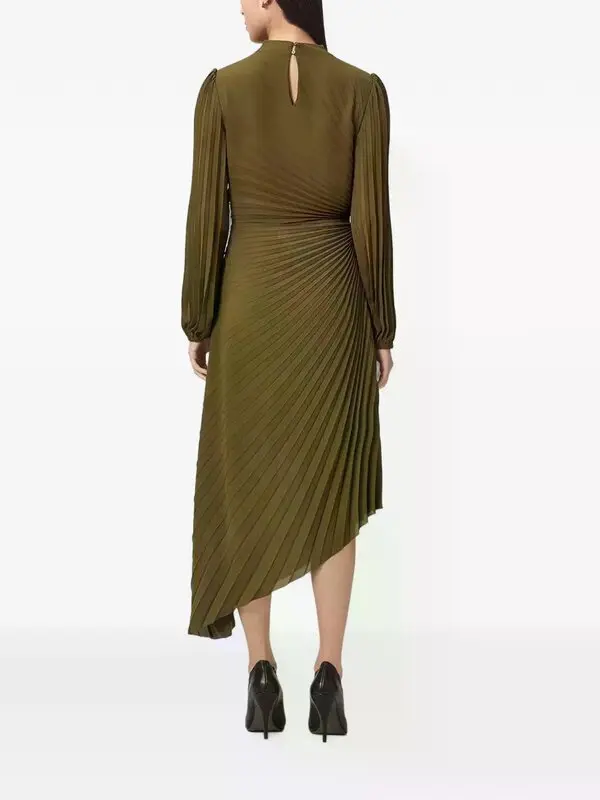 ALLSAINTS Pleated Asymmetric Dress