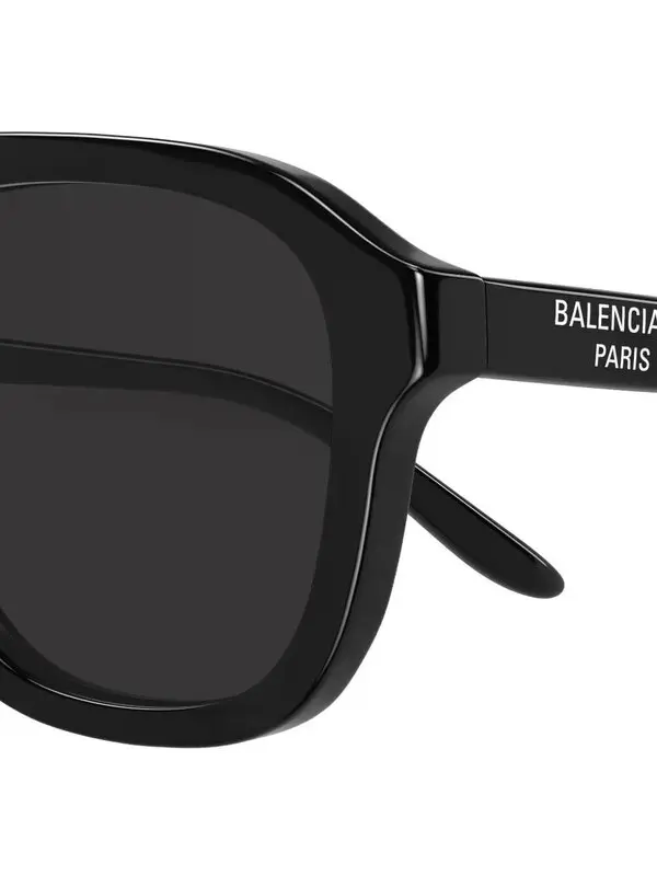 Balenciaga Daily Pilot-frame Sunglasses - Black