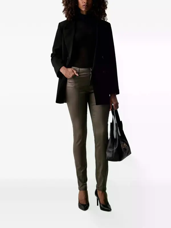 MORGAN Stud-embellished Skinny Trousers
