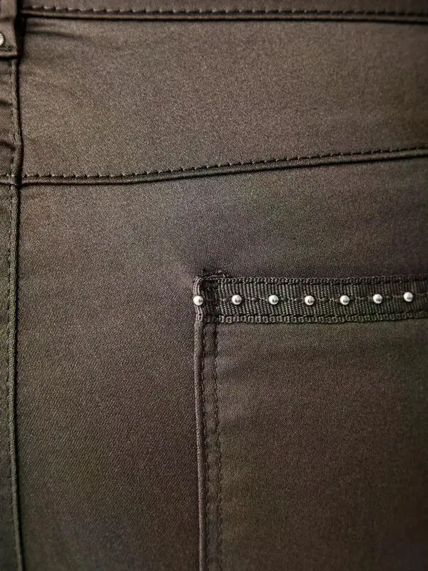 MORGAN Stud-embellished Skinny Trousers